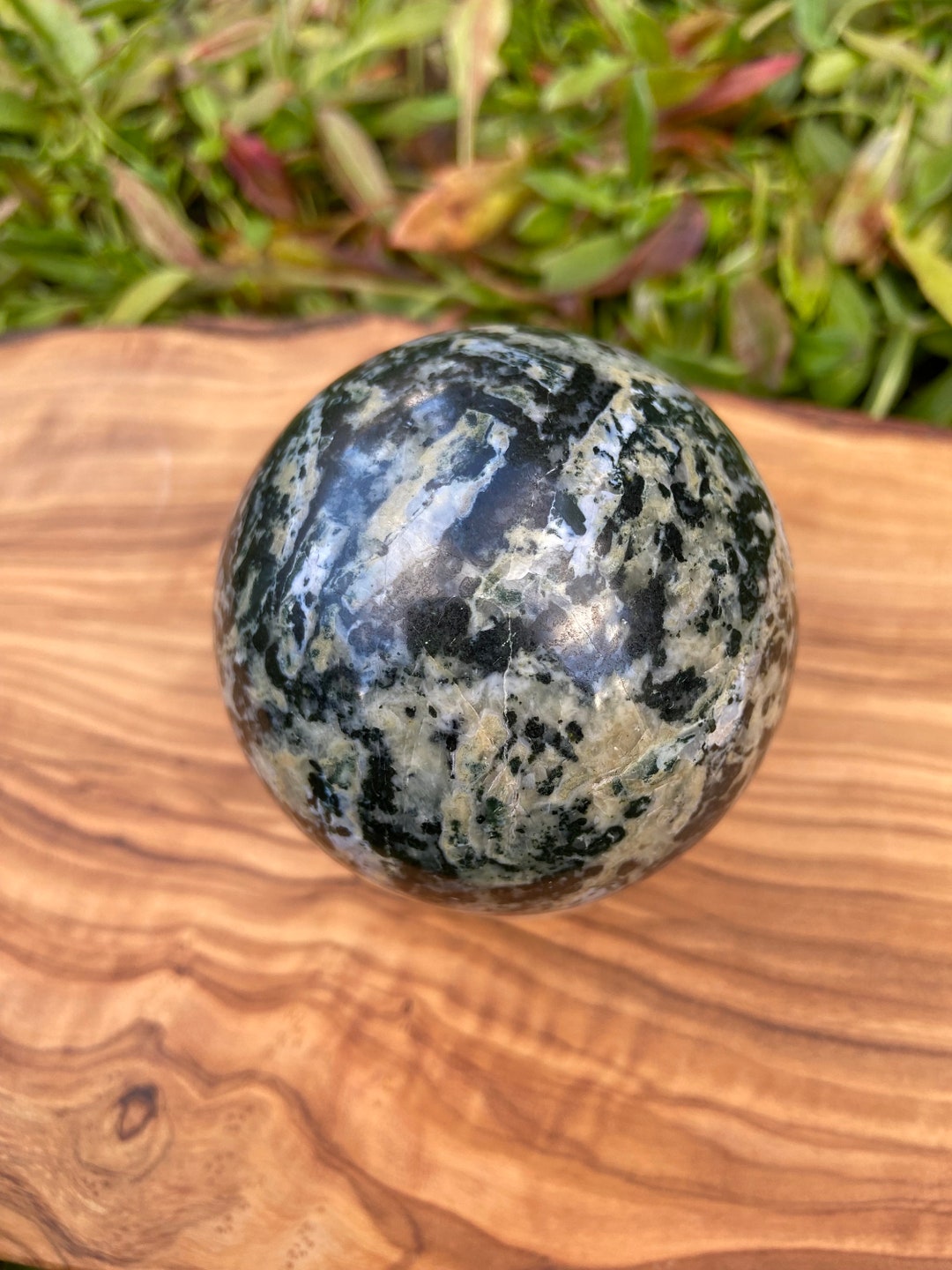 Dallasite Breccia Sphere With Quartz Crystal Vug Rare - Etsy