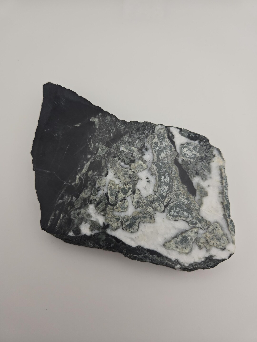 Black Beauty Dallasite Slab - New Specimen Extremely Rare Vancouver ...