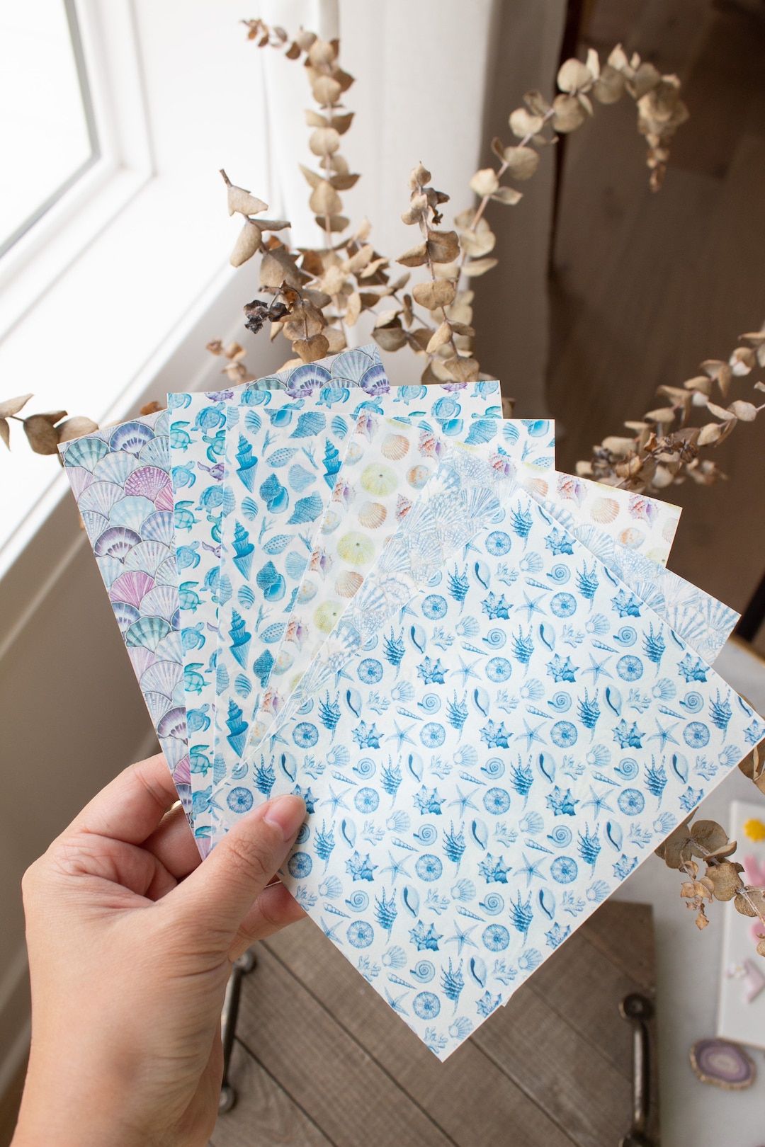 Ocean Beach Polymer Clay Transfer Sheets | Clay Tools, Shells, Seahorse ...