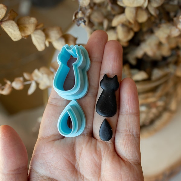 Cat Polymer Clay - Etsy