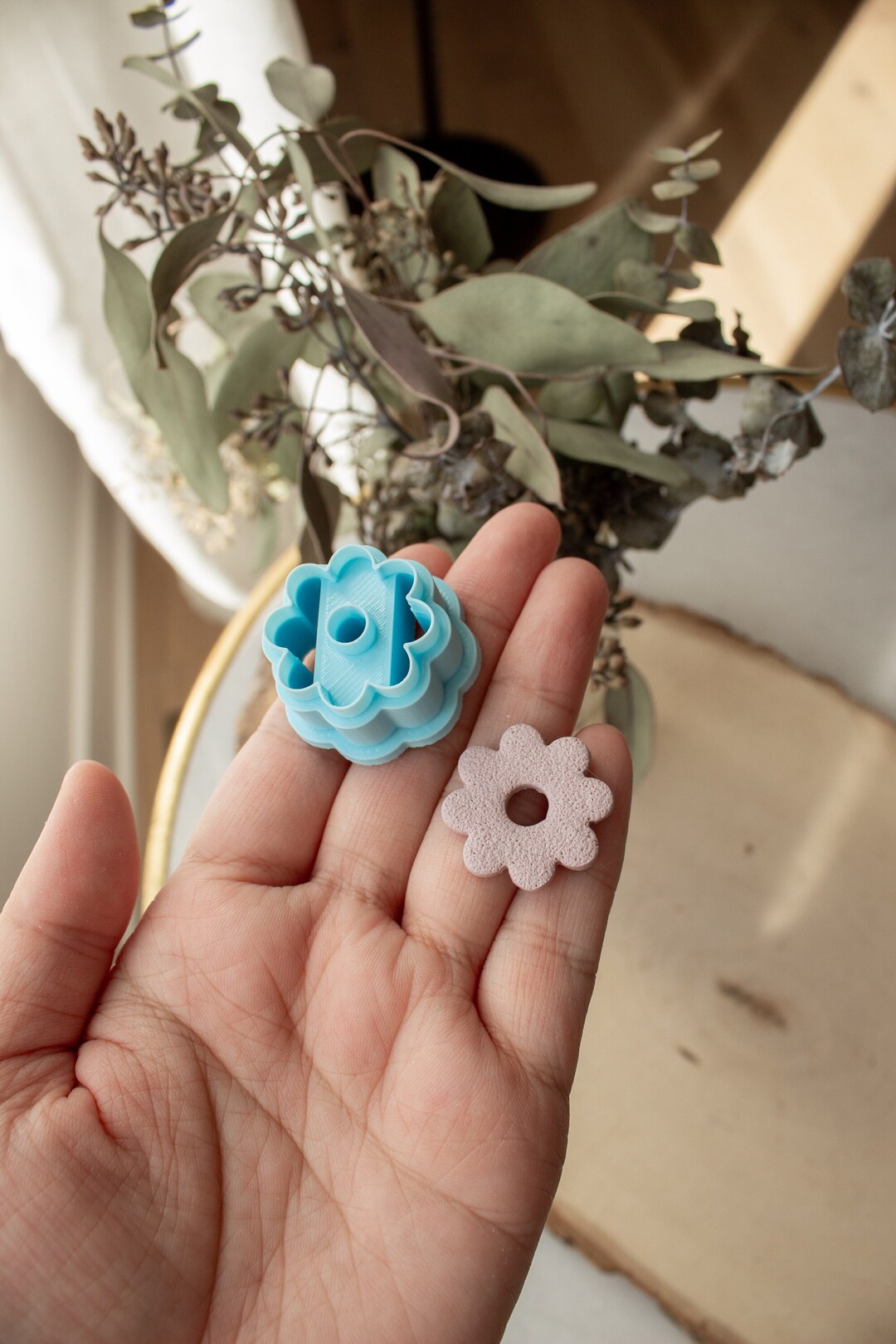 Carissa Flower | Polymer Clay Daisy Cutter, Flower Clay Cutter, Floral ...