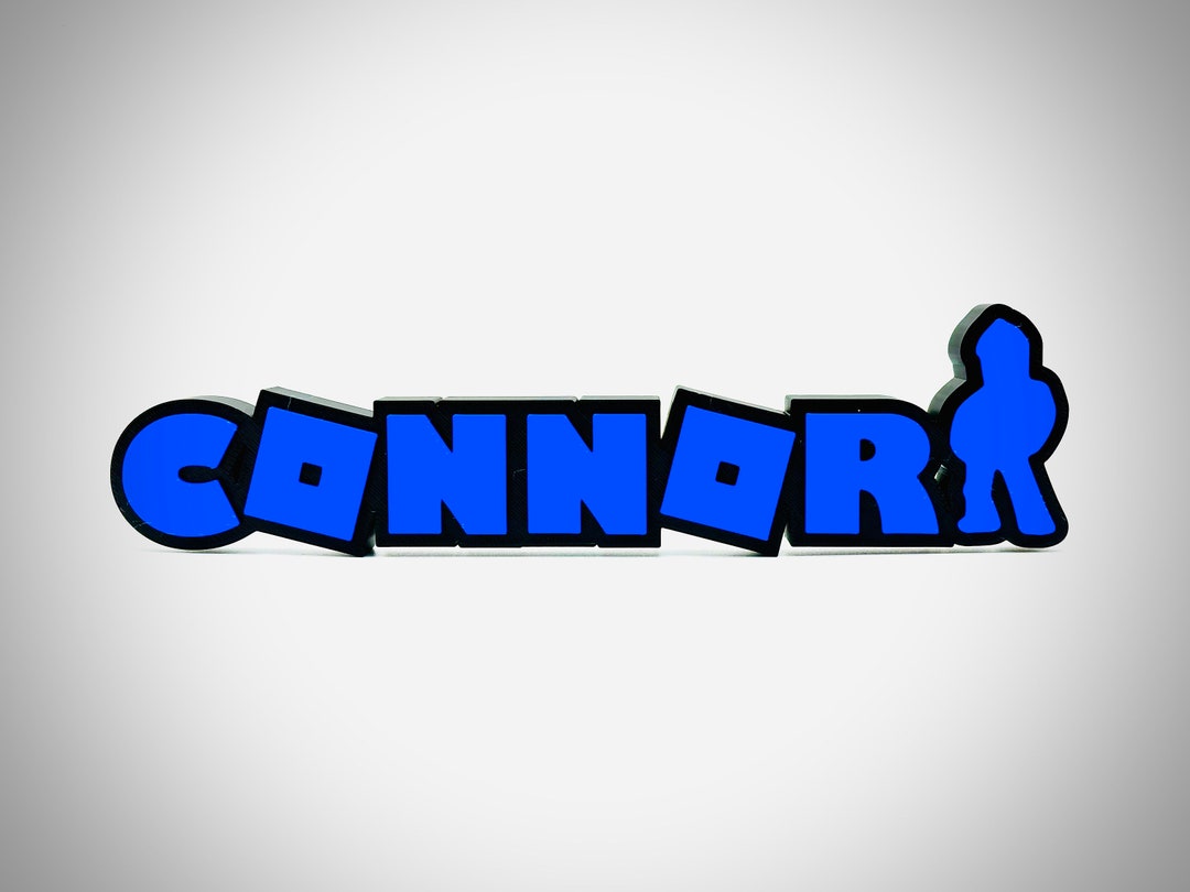 Custom Roblox Inspired Nameplate Personalized Roblox Themed - Etsy