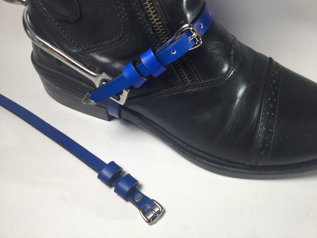 Royal Blue Custom Spur Straps - Etsy