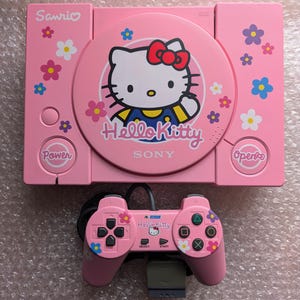 PS1 Hello Kitty Console & Controller Hudson / Sanrio 1998 PAL - Etsy