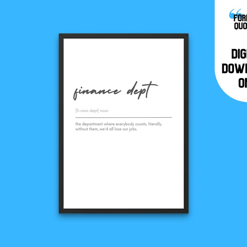 Finance Decor - Etsy