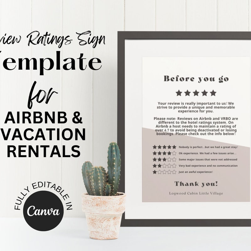 Vacation Rental Sign - Etsy