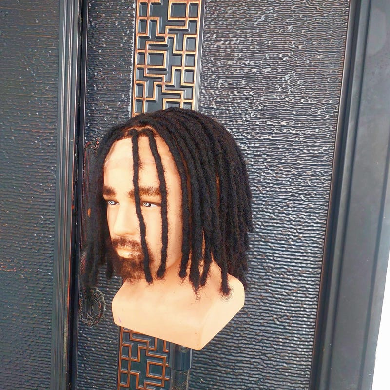 Real Hair Male Dreadlock Wig - Etsy New Zealand