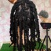 Toupee Dreads Wig, Human Hair Dreadlocks Toupee, 8x10 Toupee, 14 Inches ...