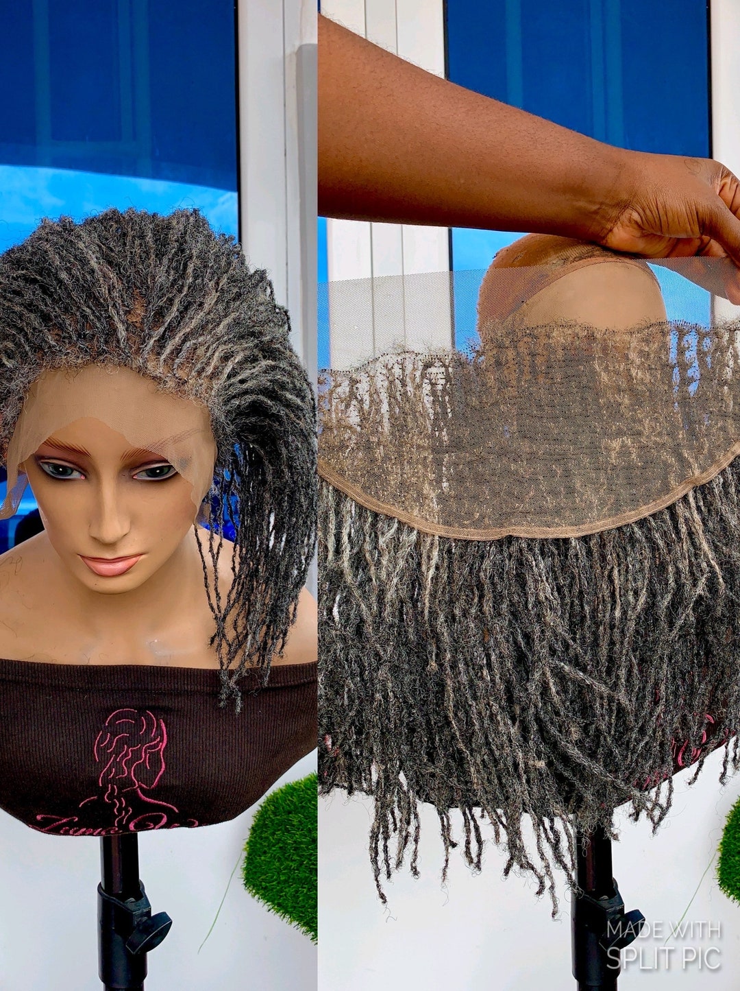 Lace Front Micro Locs, 0.2cm Locs, Microlocs, Locs for Alopecia - Etsy