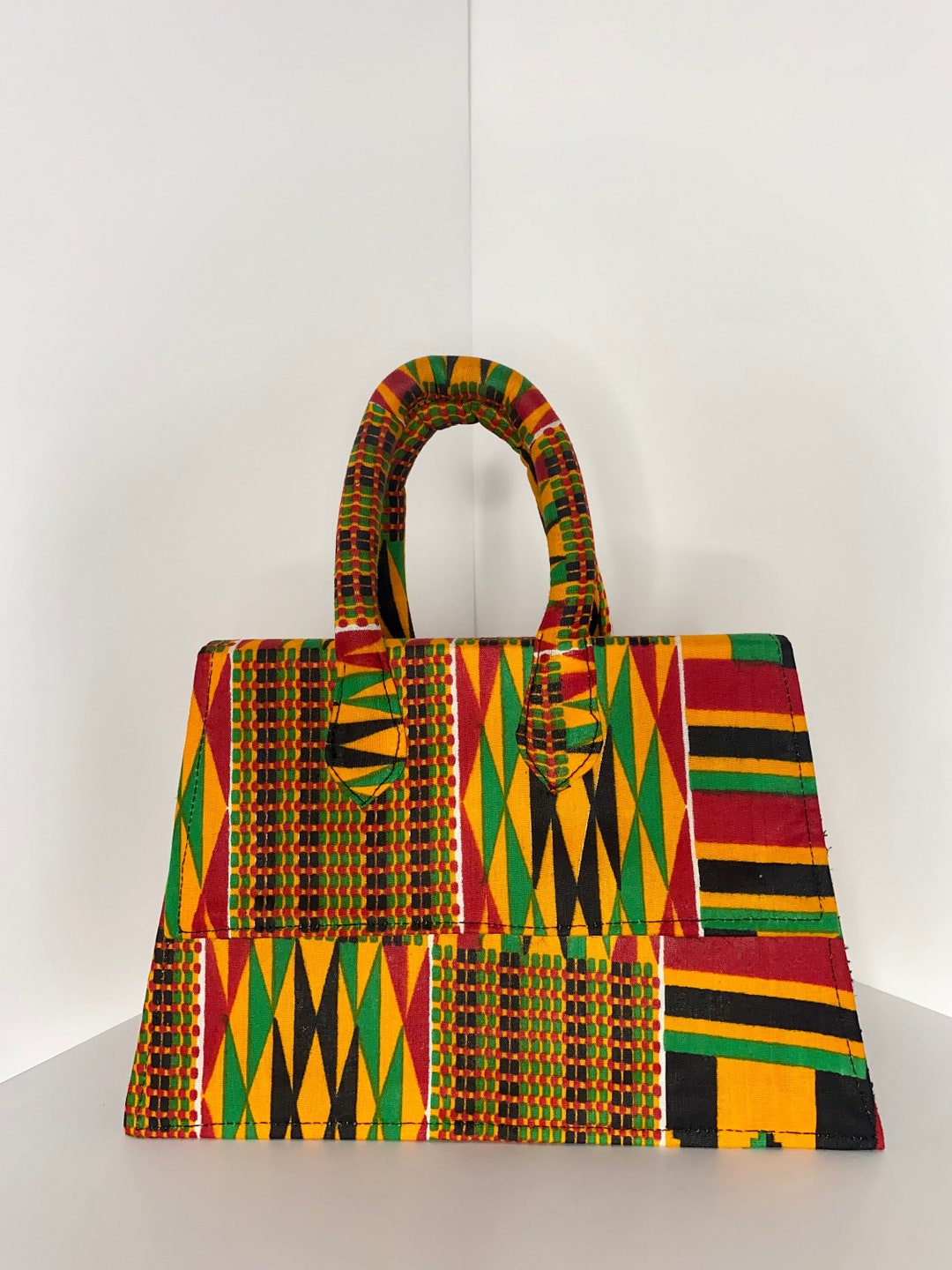 Handmade African Print Bag - Etsy