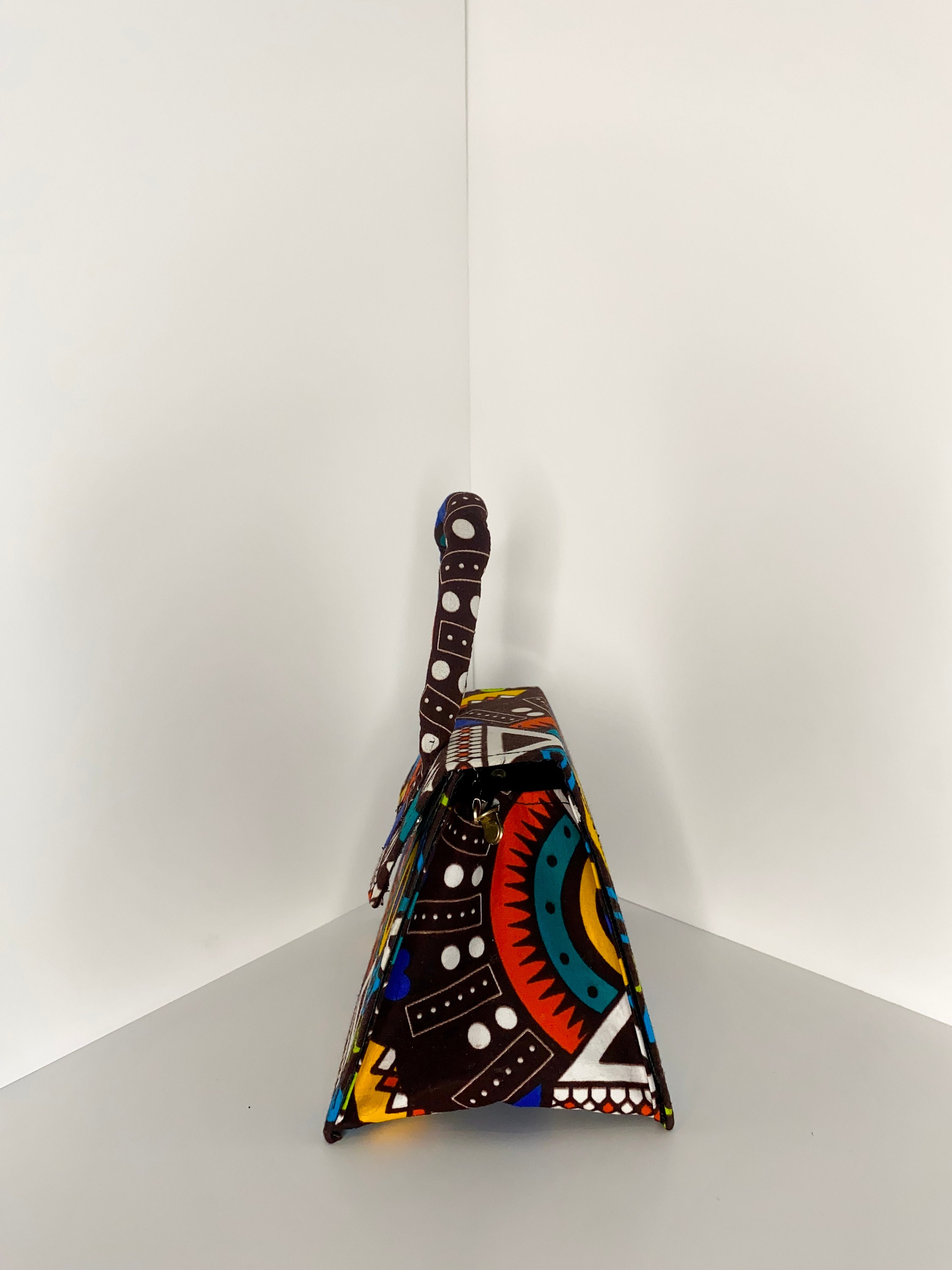 Handmade African Print Handbag - Etsy