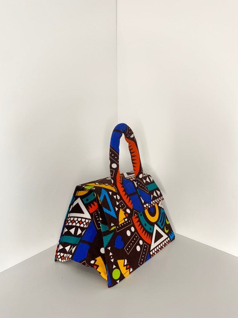 Handmade African Print Handbag - Etsy