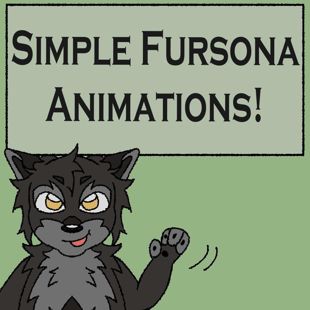 Simple Fursona Animations! - Etsy