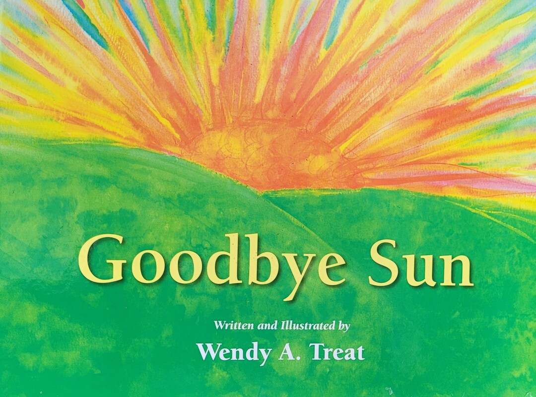 Children's Book: goodbye Sun - Etsy