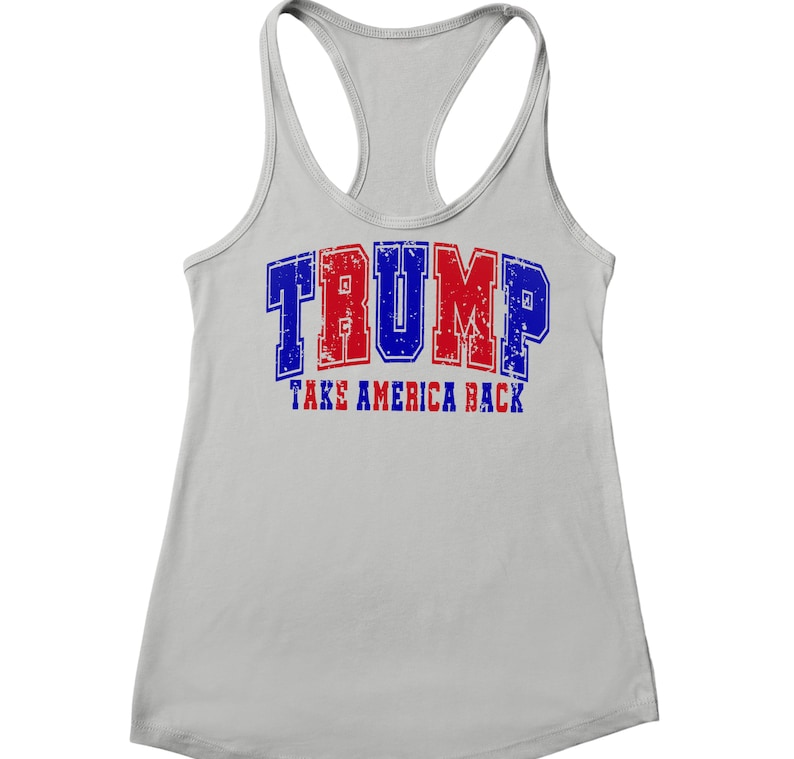 Trump Tank Top, Trump 2024 Tank Top, America First Shirt, Donald Trump ...