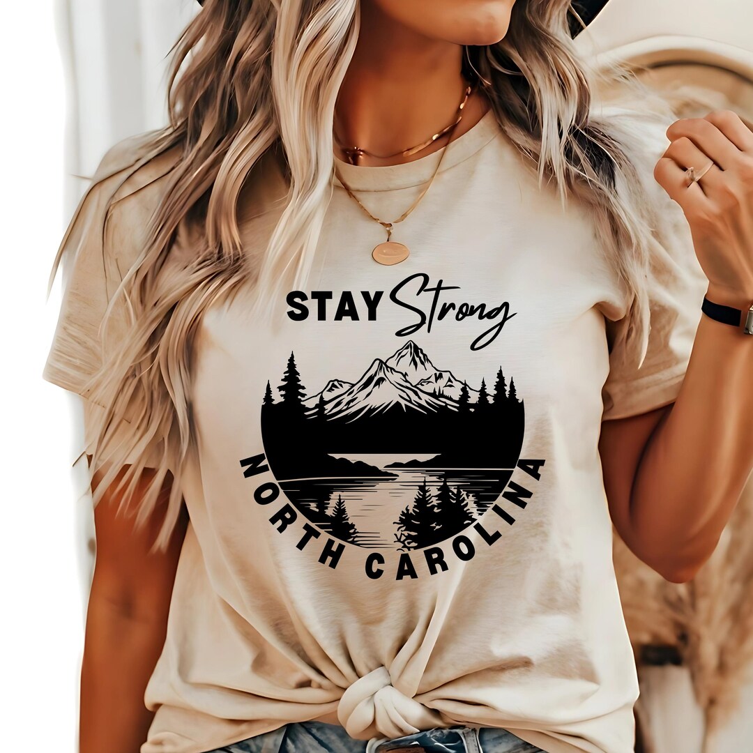 North Carolina Strong Shirt, Helping Out Western NC Families, Hurricane ...