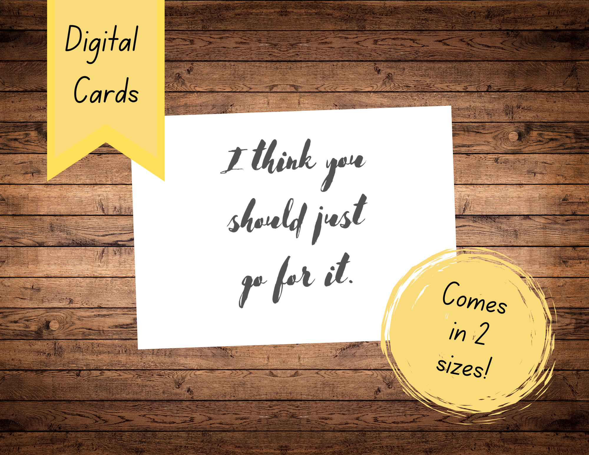 Inspirational Greeting Card Digital - Etsy