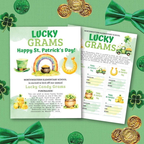 St Patricks Day Candy Grams - Etsy