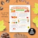Editable PTO PTA Fall Newsletter Template, September, October or ...