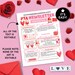 Editable PTO PTA February Newsletter Template, December, Valentine's ...