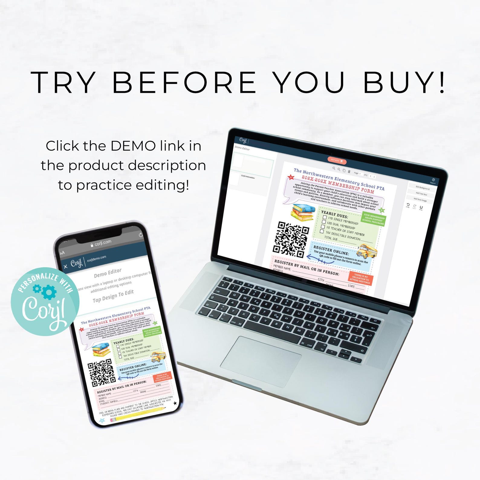 Editable PTO PTA Membership Flyer, Pta Membership Drive Flyer, Pto ...