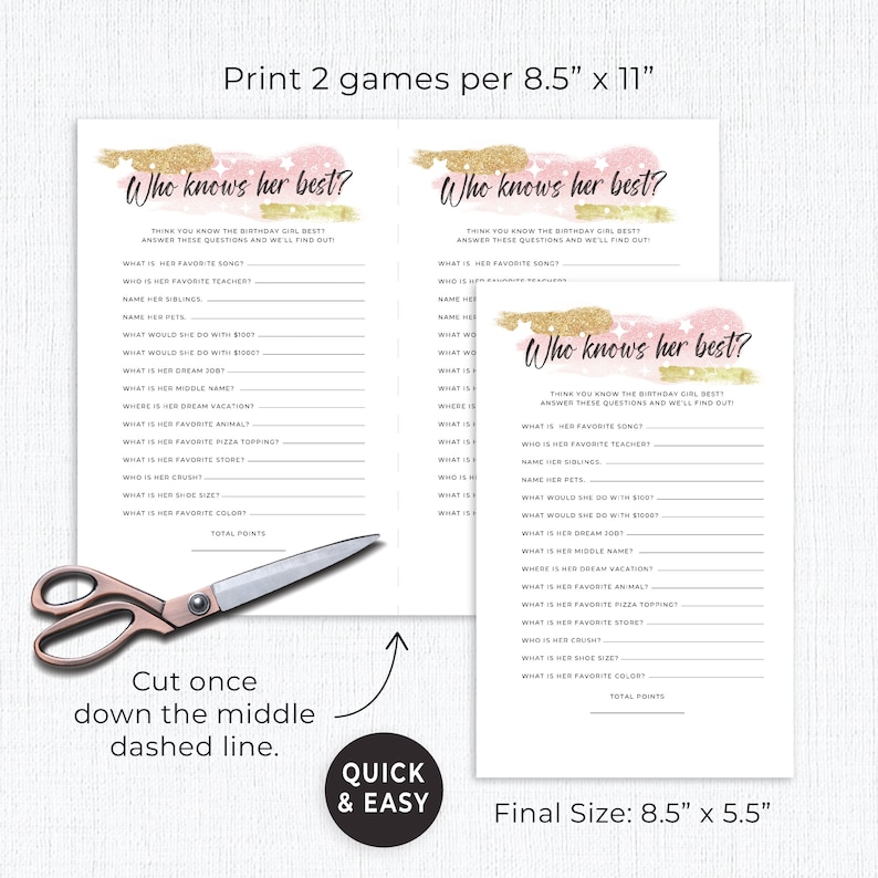 15 Printable Slumber Party Games, Girls Sleepover Party Ideas, Games ...