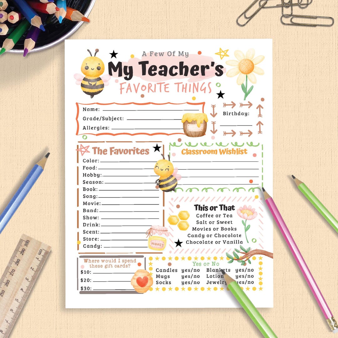 Meet the Teacher Bee Theme Letter, Meet Your Teacher Flyer, Teacher ...