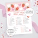 Editable What's Your Berry Name Game Berry First Birthday Party ...
