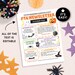 Editable PTO PTA Halloween Newsletter Template, October Fall Newsletter ...