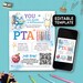 Editable PTO PTA Membership Flyer, Pta Membership Drive Flyer, Pto ...