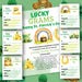 Editable Lucky Candy Gram Flyer Template, Printable St. Patrick's Day ...