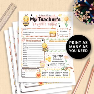 Meet the Teacher Bee Theme Letter, Meet Your Teacher Flyer, Teacher ...