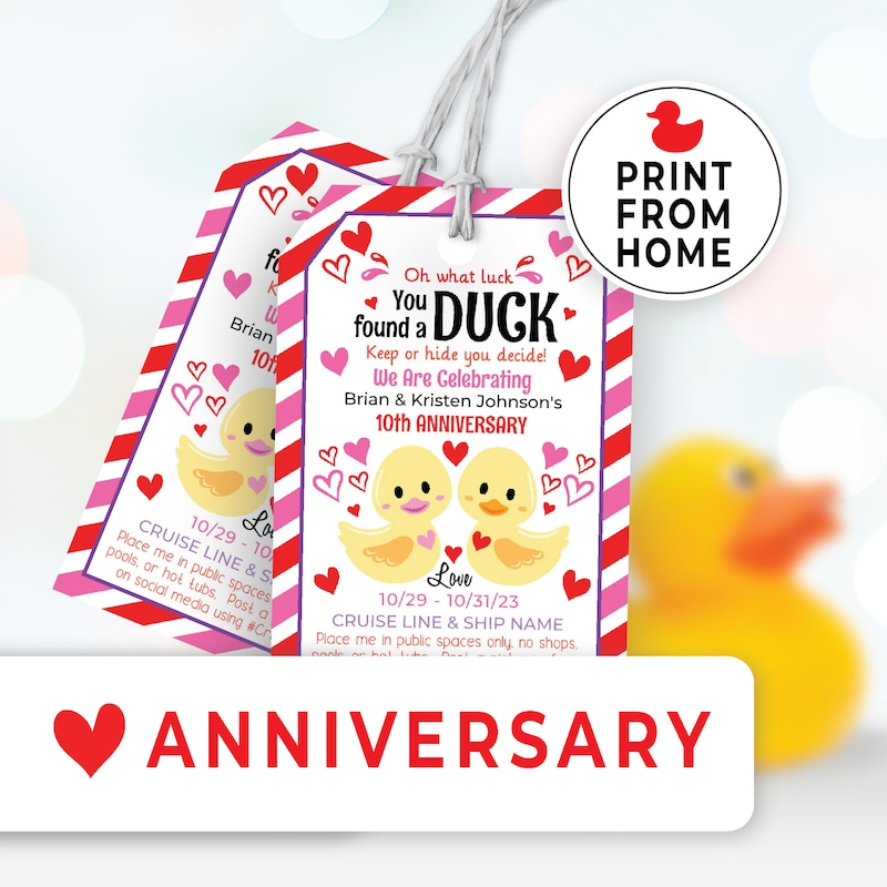 Cruising Duck Labels - Etsy