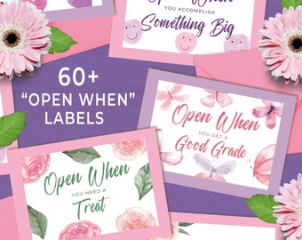 Open When Envelopes College Set Going Away to College Gift - Etsy