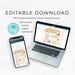 Editable PTO PTA November Newsletter Template, Thanksgiving Themed ...
