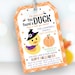 Editable Halloween Cruise Duck Tags, Printable Tags for Cruise Ship ...