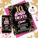 Editable Double Digits Party Invitation, Peace Out Single Digits Invite ...