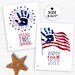 Printable 4th of July Handprint Art Craft, Independence Day Baby ...