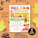 Editable Fall Festival Flyer Template, Fall Festival Fundraiser, Autumn ...