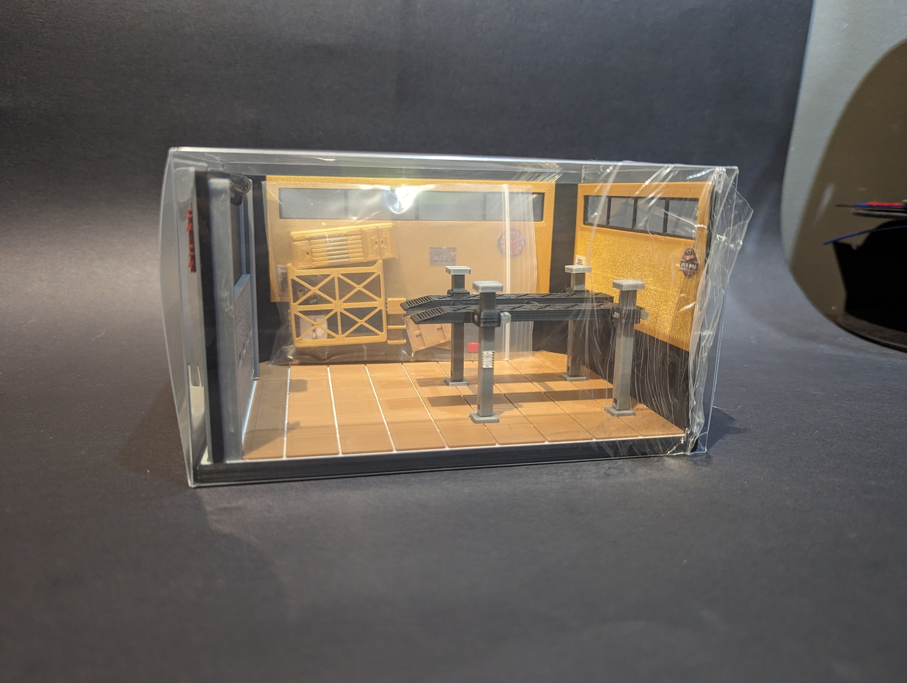 Custom 3D Printed Garage With Hoist Choose Your Favorite Car - Etsy UK