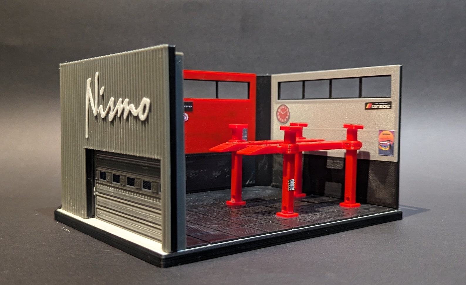 Custom 3D Printed Garage With Hoist Choose Your Favorite Car - Etsy UK