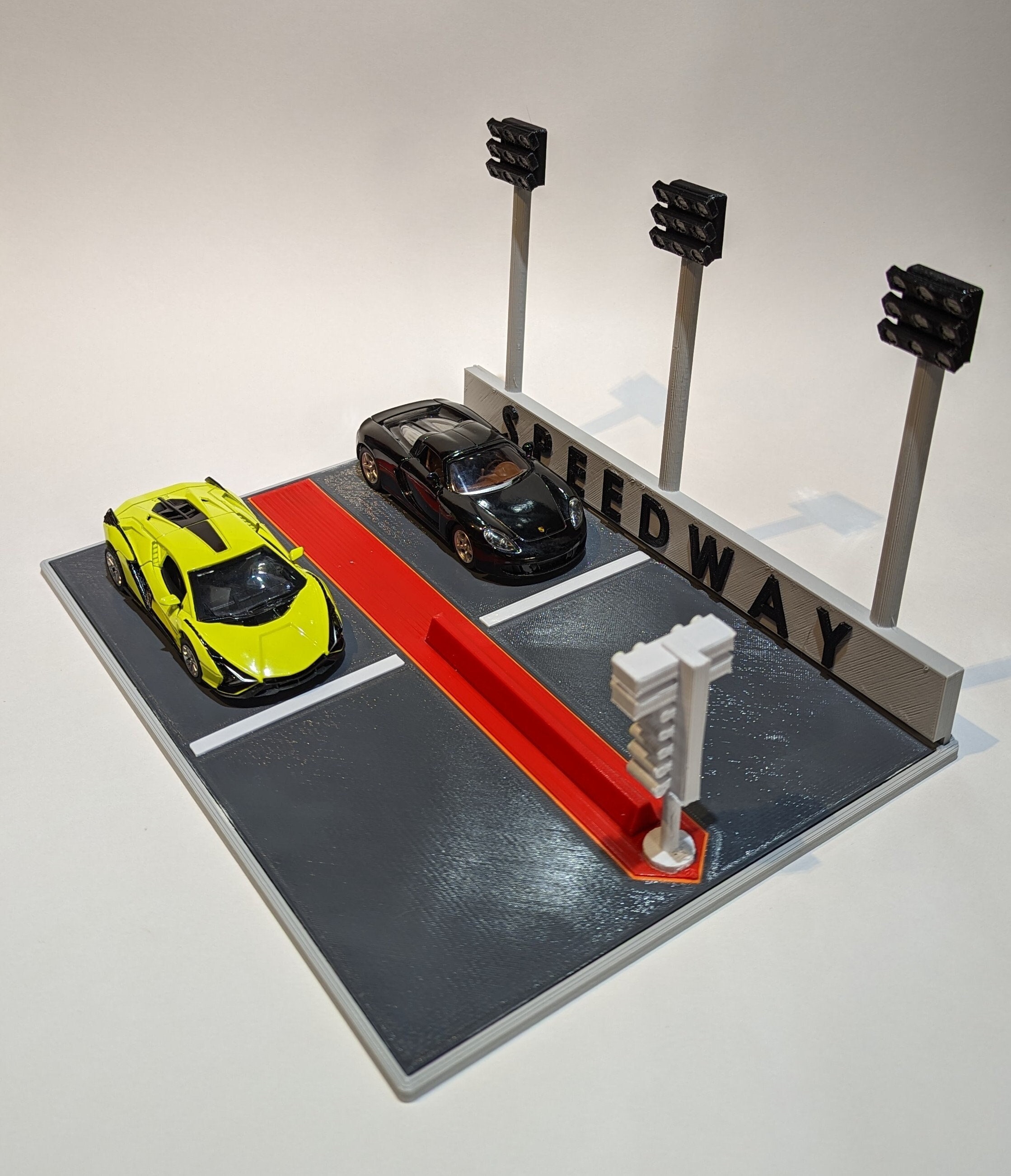 Miniature Drag Strip Diorama - 2 Different Scales Available! - Etsy
