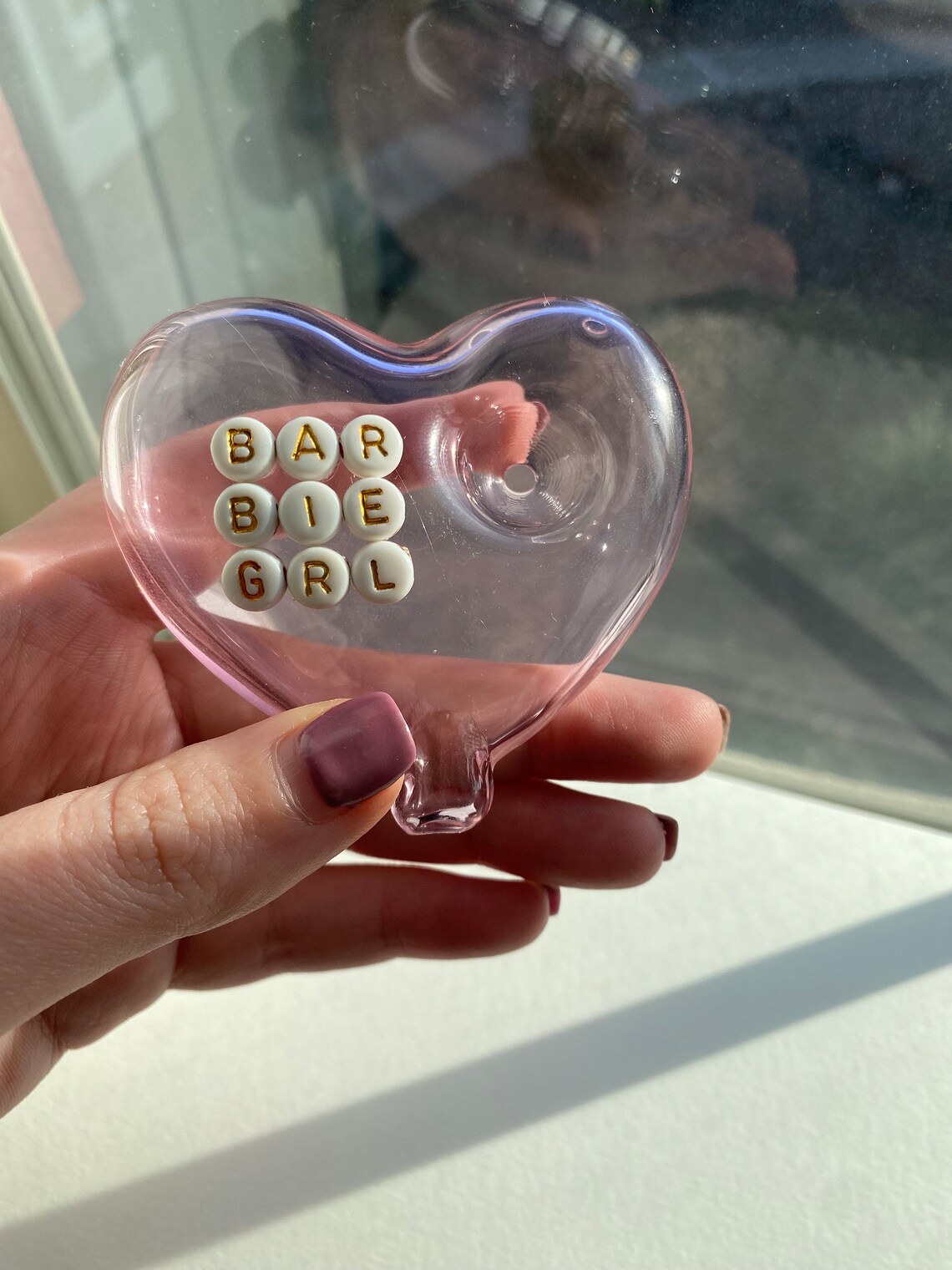 Barbie Inspired Pink Heart Coquette Valentines Iridescent Bow Bowl - Etsy