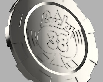 Fallout New Vegas the Platinum Chip Replica - Etsy