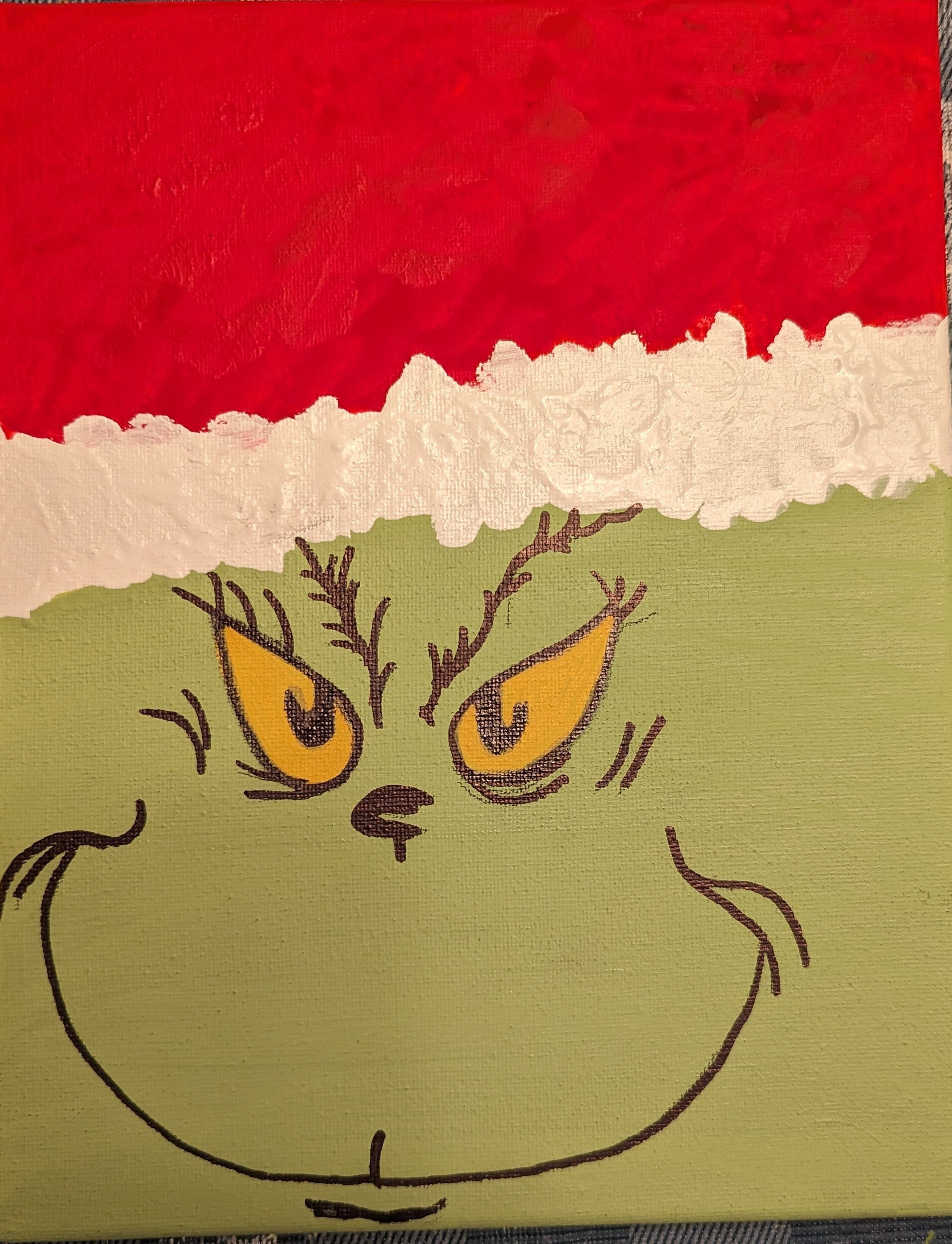 Grinch Painting - Etsy