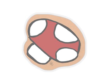 Red X Sticker - Etsy