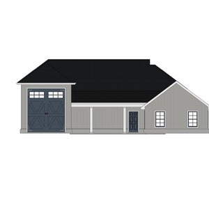 50x60 RV Garage With 1 Bedroom Apartment - 952 SF Living Area - PDF ...
