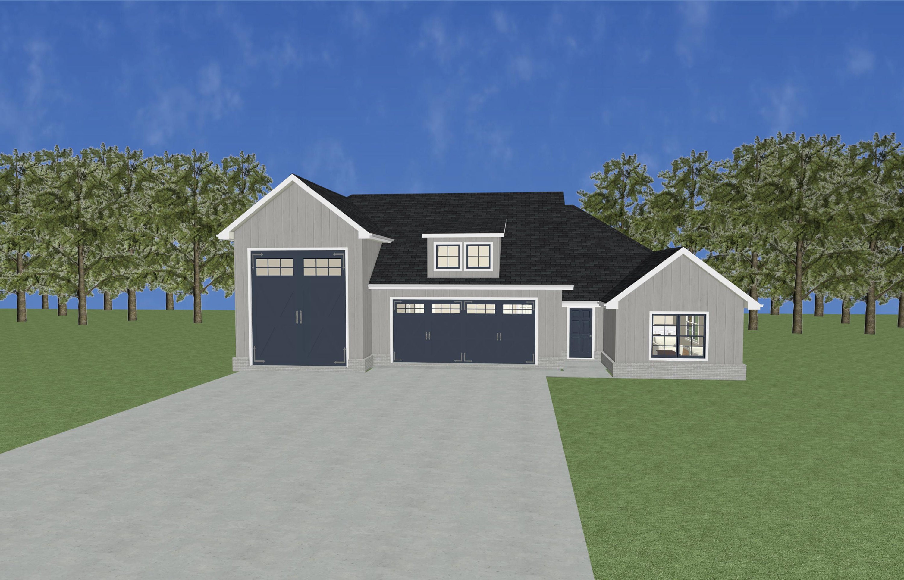 50x60 RV Garage With 1 Bedroom Apartment - 952 SF Living Area - PDF ...