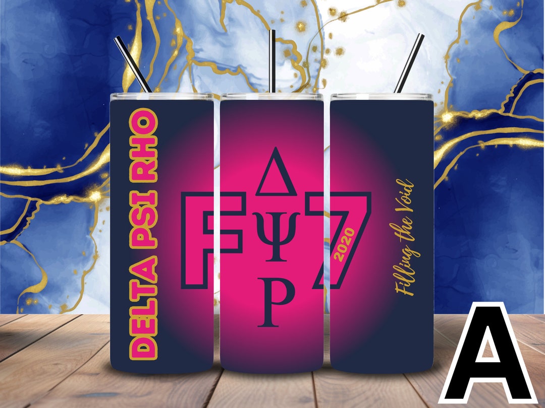 Delta Psi Rho 20 Oz Stainless Steel Tumblers - Etsy