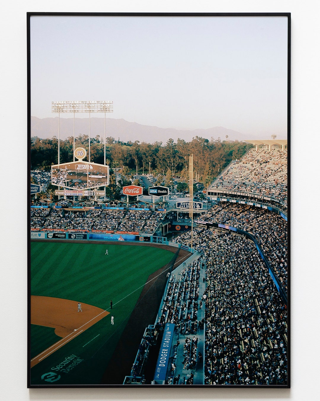 Dodger Stadium Film Photography Print: Los Angeles Baseball Art - Etsy
